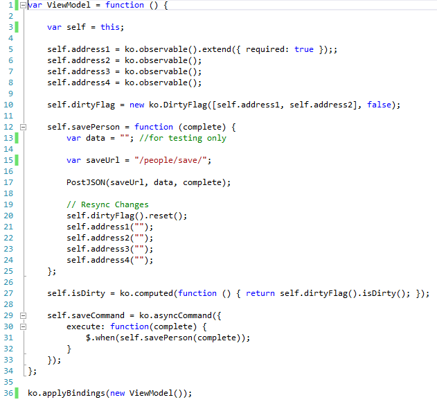 KoLite - dirty flag and more - Azure Greg