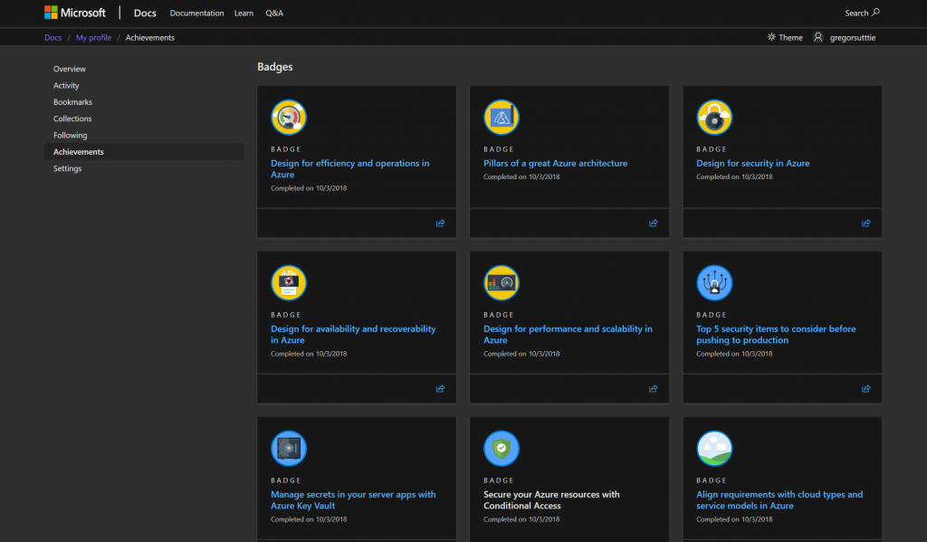 Microsoft Learn - Azure Greg